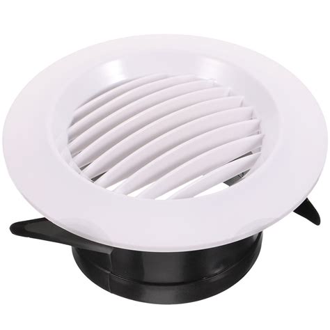Round Ceiling Diffuser Cover 3 4 5” 6 8” White Abs Plastic
