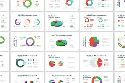 pie chart keynote incl pie and circle envato