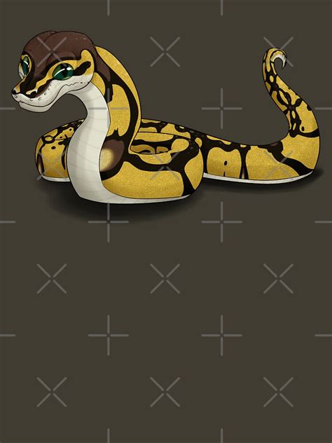 Pastel Ball Python Chibi T Shirt By Kumoridragon Redbubble