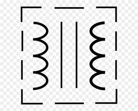 Download Iec Transformer Symbol Clipart Transformer Iec Transformer Symbol Free Transparent