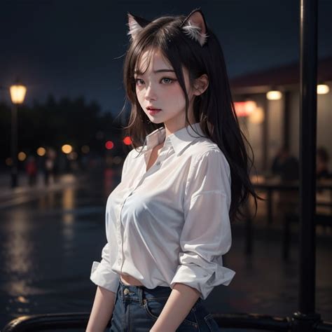 Cat Girl Hot 🔥 Tensorart