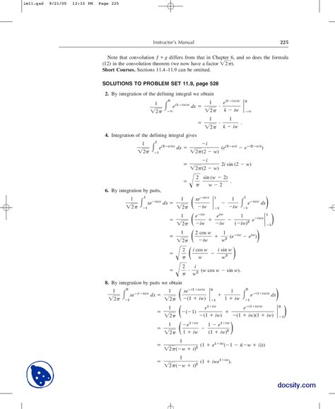 Part 24 Partial Differential Equations Advanced Engineering Mathematics