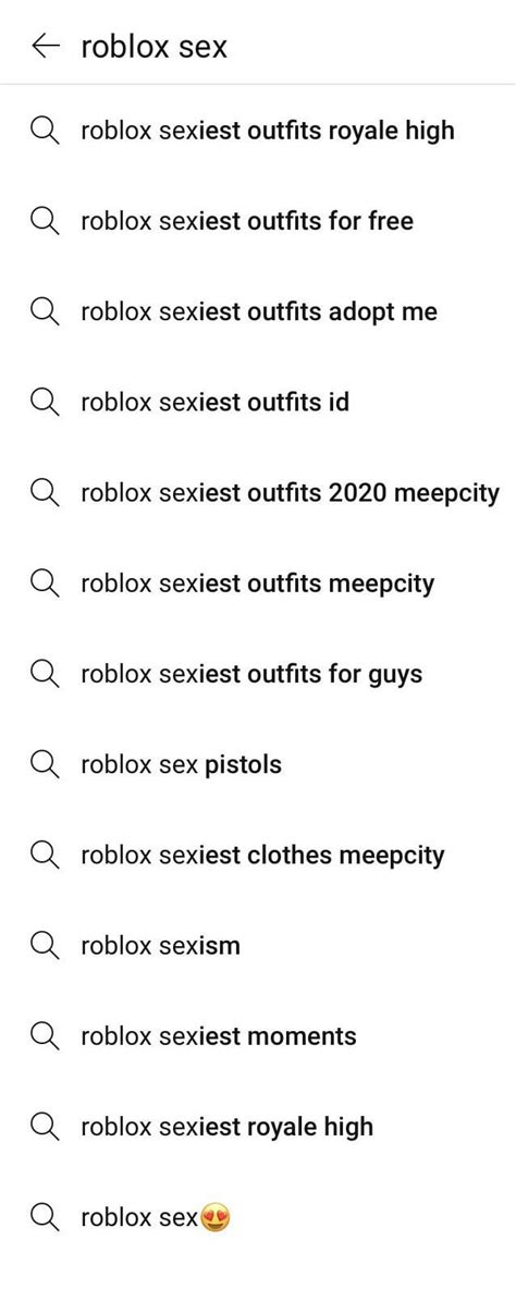 I Attempted To Search For That “roblox Sex😍” Video I Was Not