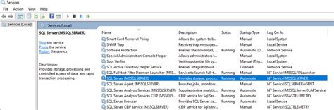 How To Find Service Account For Sql Server And Sql Server Agent