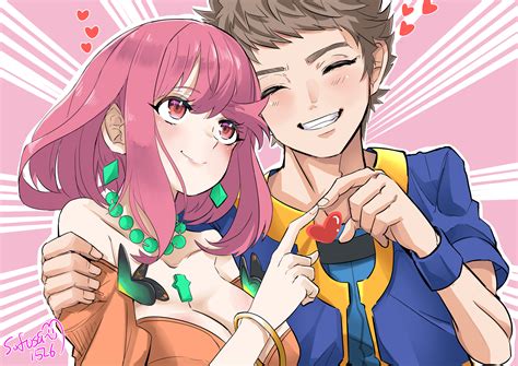 Pyra And Rex Xenoblade Chronicles And 1 More Drawn By Sofusan1526