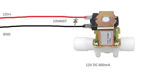 Protection Solenoid Valve Flyback Diode Electrical Engineering