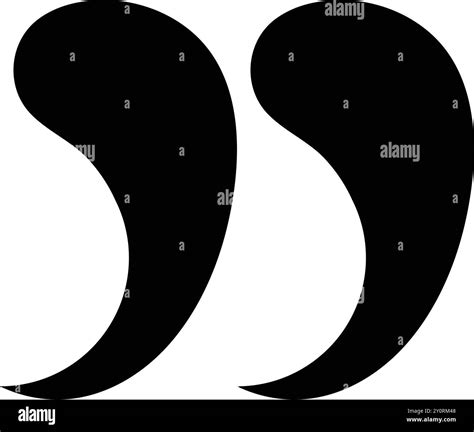 Quotation Mark Icon Illustration Design Stock Vector Image And Art Alamy