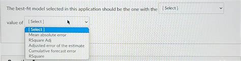 Solved The Relevant Information From The Regression Report