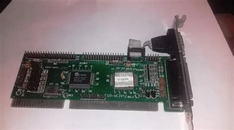 Tarjeta Controladora Floppy hard Disk Fsio Uc3 V1 2 Isa 720 en Toluca Estado De México