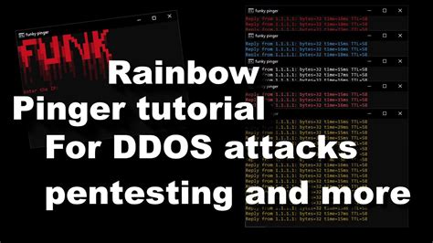 How To Make A Pinger Rainbow Pinger Tutorial Youtube