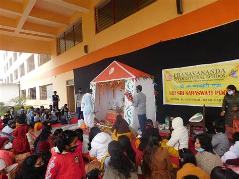 Sri Sri Saraswati Puja Pranavananda International School