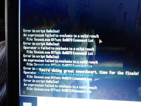 Sexout Sewer Slave Error Technical Support Fallout Sexout LoversLab