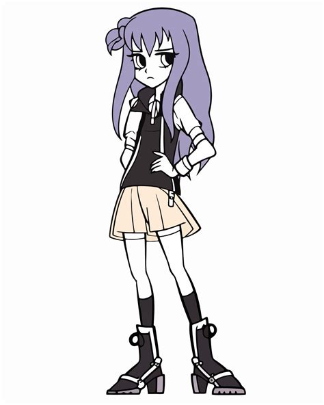 One Armed Goth Girl 23632827 Vector Art At Vecteezy