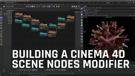 How To Build A Custom Modifier With Scene Nodes In Cinema 4d Lesterbanks