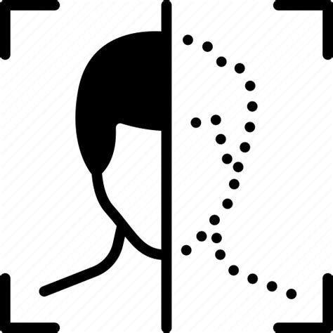 Face Detection Face Recognition Face Verification Detection Biometric Identification Icon