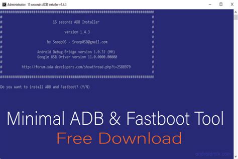 Download Minimal Adb And Fastboot Tool V143 By Mobiletoolbox Medium