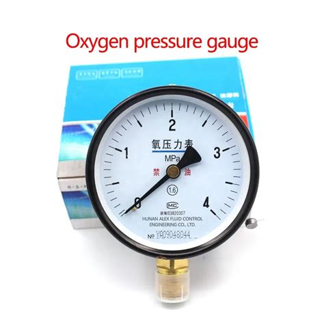 Pressure Gauge Mbar Manometer Kit With Glycerin 2bar Psi Acetylene Gas Measurement And Oxygene
