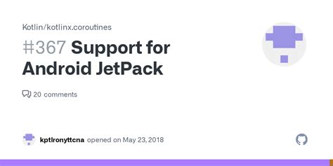 support for android jetpack · issue 367 · kotlin routines