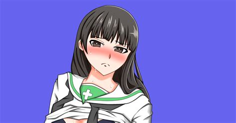 ガールズandパンツァー 娘の制服を着るふしだら母 フレアドライブ佐々木のイラスト Pixiv