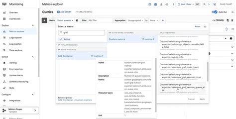 autoscaling pods using custom metrics in gke