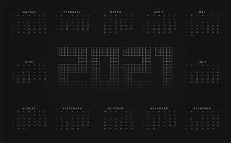 금속 체인 링크 울타리로 만든 2021 달력 벡터 디자인 럭셔리 실버 우아한 스타일 일요일부터 시작되는 주 0명에 대한 스톡 벡터 아트 및 기타 이미지 Istock