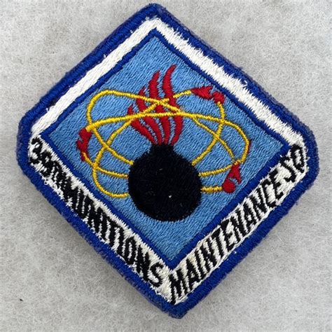 Usaf 39th Munitions Maintenance Squadron Patch Fitzkee Militaria Collectibles