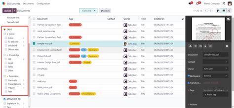 Odoo Document Tối ưu Quy Trình Quản Lý Tài Liệu Cho Doanh Nghiệp