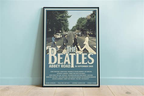 The Beatles 1969 Poster