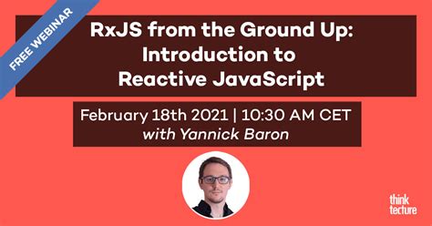 Webinars Thinktecture Ag