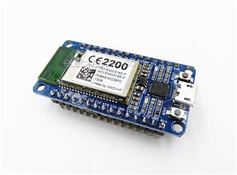 wifimcu wireless wifi dev board based on lua emw3165 electrodragon