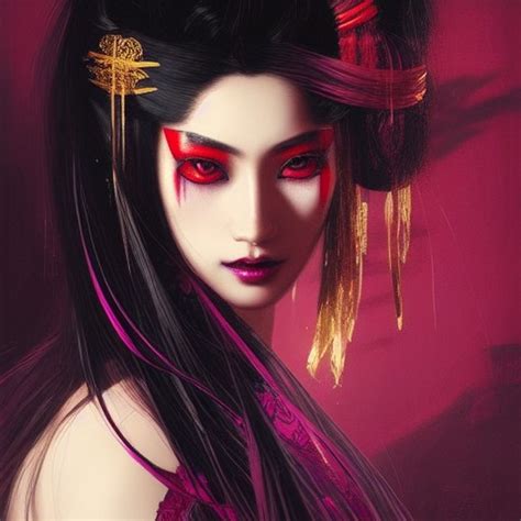 Sensual Geisha Ai Generated Artwork Nightcafe Creator