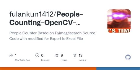 Github Fulankun1412people Counting Opencv Object Detection People Counter Based On