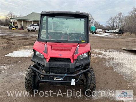 2016 Polaris Ranger 570 4x4 With 2 219 Miles On Odometer Dump Box
