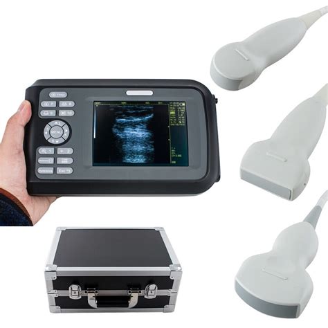 Portable Veterinary Ultrasound Scanner Machine Lineal Convex Microconvex Probes Ultrasound