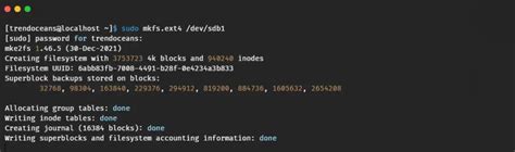 How To Convert A Home Directory To A Separate Partition In Linux