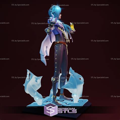 Kaeya D Model Standing Version From Genshin Impact Specialstl