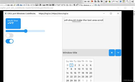 Lvgl 电脑模拟器codeblockslvgl Codeblock Csdn博客