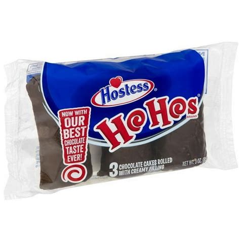 Hostess Ho Hos Chocolate Cake 3 Ounce 36 Per Case