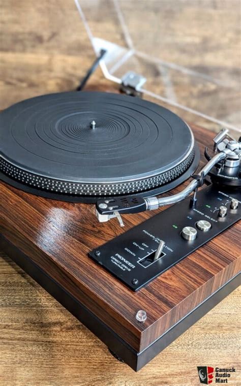 Pioneer Pl 1200 Direct Drive Manually Operated Turn Table Fully Restored And Upgraded Near
