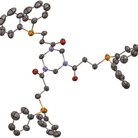 Ortep Representation Of Phosphine Oxide Of 28 With Thermal Ellipsoids
