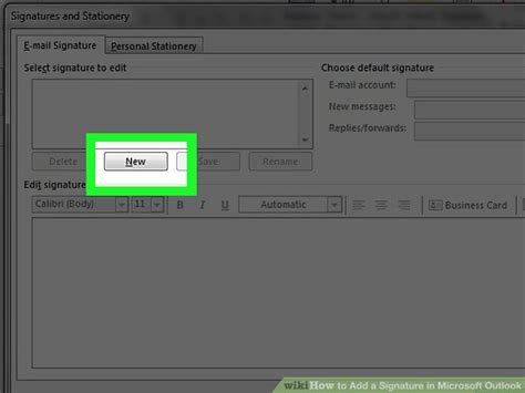 Ways To Add A Signature In Microsoft Outlook WikiHow