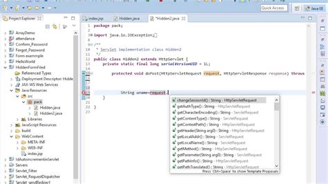 Hidden Form Field Youtube