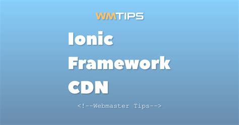 Ionic Framework Cdn Market Share Usage Statistics And Top Sites 2026