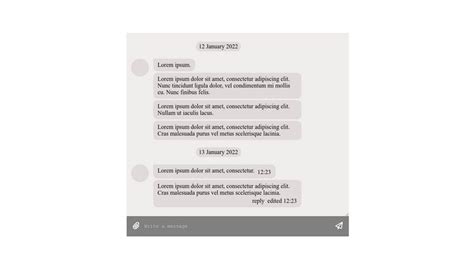 Simple Chat Pure Css