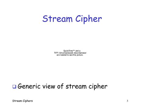 Ppt Stream Ciphers Powerpoint Presentation Free Download Id4701068