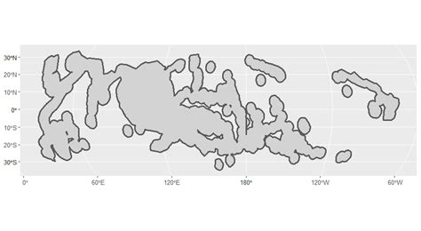 R Merging Polygons Across The Anti Meridiandate Line 180 180 Degrees In Sf Stack Overflow