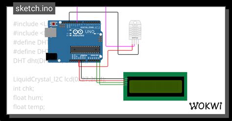 Suhu And Kelembapan Wokwi Esp32 Stm32 Arduino Simulator