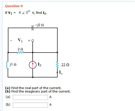 Solved Find The Frequency Domain Voltage V0 As Shown In The Chegg