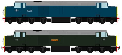 Patrick The Class 40 Diesel By Thomaspokemon97 On Deviantart