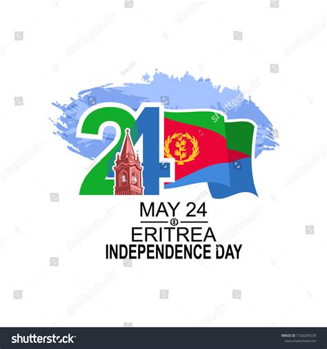 May Independence Day Eritrea Vector Stock Vector Royalty Free Shutterstock
